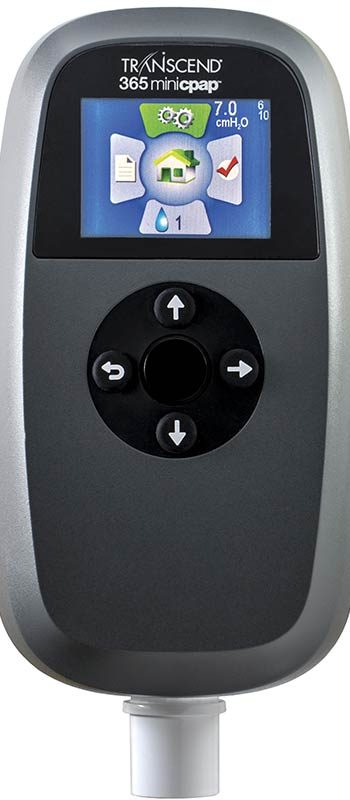Transcend 365 Mini CPAP Machine with Humidifier - Portable Sleep Therapy